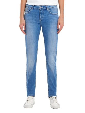 LTB Jeans Damen Jeans Aspen Y Slim Fit - Blau - Maisha Wash W26-W34 Stretch Baumwolle, Größe:26W / 30L, Farbe:Maisha Wash 54893