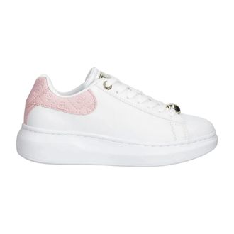 Guess Femme, Chaussures, Blanc, Taille: 36 EU Fireup Baskets