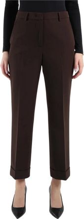 Seventy Femme, Pantalons, Brun, Taille: 44 FR Pantalon Chino