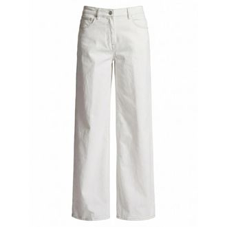 PESERICO Wide Hosen - - Trousers - Damen - Wei&szlig; - XS