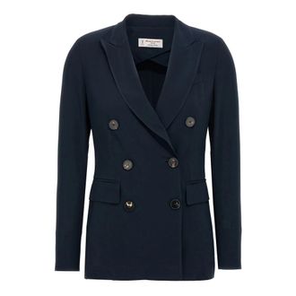 Alberto Biani Formelle Blazer - - Jackets - Damen - Blau - XS