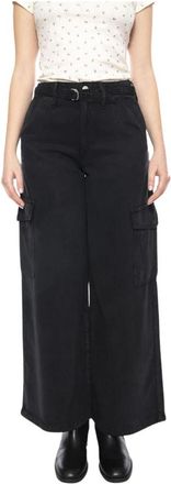 Levi's Femme, Jeans, Noir, Taille: W28 L30 Pantalon Cargo Ample Dad