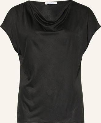 Stefan Brandt Seidenshirt schwarz