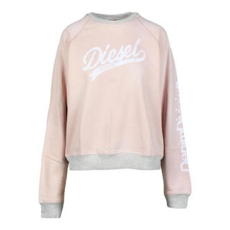 Diesel Sweatshirt - - Sweatshirts & Hoodies - Damen - Rosa - L