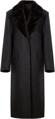 Toteme Manteau en laine m&eacute;lang&eacute;