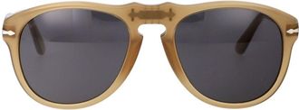 Persol Sonnenbrille mit Logo-Pr&auml;gung - Braun