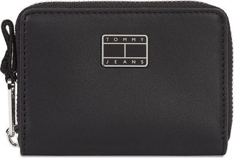 Tommy Jeans Geldbörse Tommy Jeans Tjw City-Wide Small Za AW0AW15940 Schwarz
