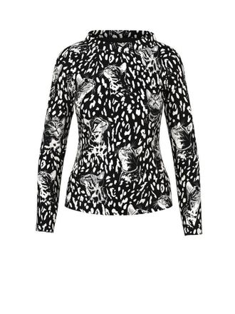 Marc Cain Langarmshirt Sopo Sports Thema D Premium Damenmode