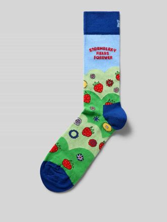 Happy Socks Socken mit Allover-Motiv-Print Modell The Beatles