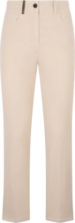 PESERICO Femme, Pantalons, Beige, Taille: 42 FR Pantalons