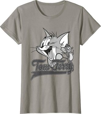Tom & Jerry Greyscalesquare T-Shirt