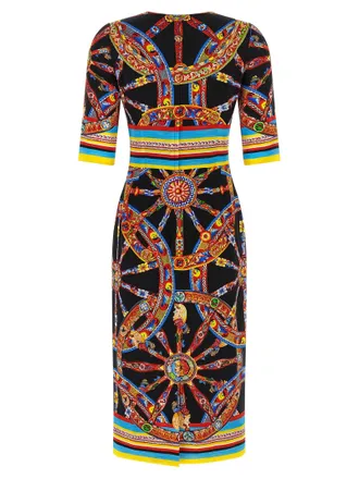 Dolce & Gabbana Carretto Dress - Black