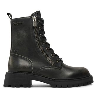 Pepe Jeans London Schn&uuml;rstiefeletten Pepe Jeans Kane PLS50548 Schwarz