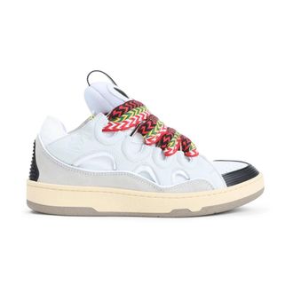 Lanvin Curb Leather Sneakers - - Shoes - Herren - Mehrfarbig - 36 EU