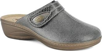 Inblu Femme Pantofole Effetto Pelle Con Chiusura a strappo Chaussons, 40 EU