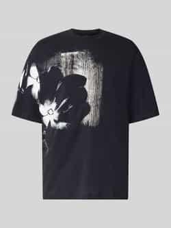 A|X Armani Exchange Comfort Fit T-Shirt mit Motiv-Print