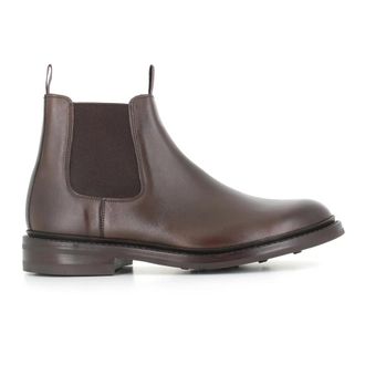 Trickers Braune Chelsea Flache Schuhe Espresso - - Shoes - Herren - Braun - 42 1/2 EU