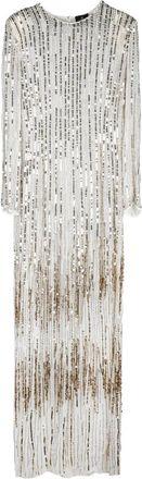 Elisabetta Franchi Femme, Robes, Multicolore, Taille: 36 FR Abito Lungo Dritto