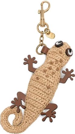 Anya Hindmarch Femme, Accessoires, Beige, Taille: ONE Size Porte-cl&eacute;s