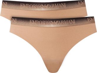 Emporio Armani Brazilian-Panty-Set EW005512 AF25572 U4134 Beige