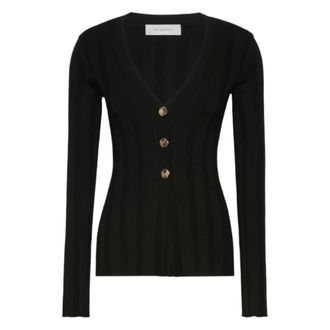 Sportmax Damen, Strickwaren, Schwarzk, SGr&ouml;&szlig;e