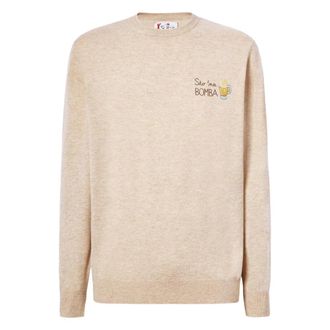 MC2 Saint Barth Heron Light Sweater - - Knitwear - Herren - Beige - XL