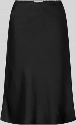 Neo Noir Satinrock mit elastischem Bund Modell Mindie