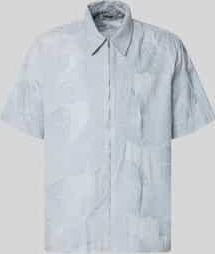 Drykorn Regular Fit Freizeithemd mit Rei&szlig;verschluss und Kentkragen