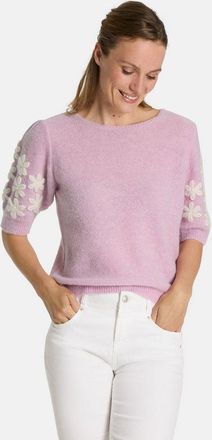 Lieblingsst&uuml;ck Kurzarmpullover ZerdaliL mit Alpakawolle und Wolle