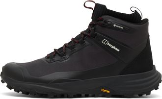 Berghaus Herren VC22 Mid GTX 2.0 Schuhe, Schwarz/Rot, Gr&ouml;&szlig;e 44, schwarz/rot, 44.5 EU