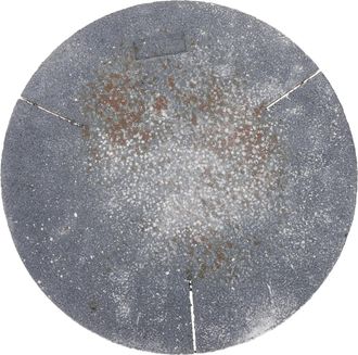 Cabilock Brennofen Unterst&uuml;tzung Tonbrennwerkzeuge T&ouml;pfer Unterst&uuml;tzungswerkzeuge Ofenm&ouml;belmatte Runde Feuerfeste Unterlage Wiederverwendbare Ofenmatte Feuerfe