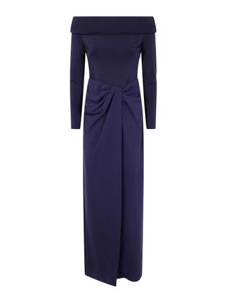 Lauren Ralph Lauren Maxi Robe - Bleu