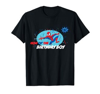 MARVEL Spider-Man Toon Family Party Mom of the Birthday Boy T-Shirt