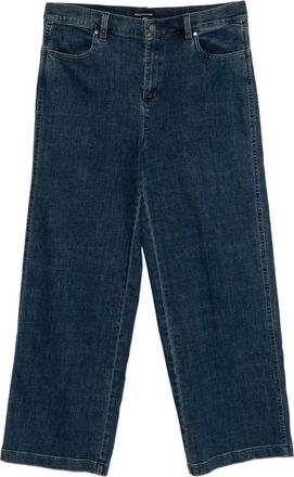 Eileen Fisher Jeans mit weitem Bein - Blau
