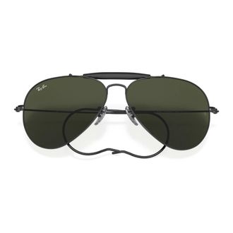 Ray-Ban unisex, Accessoires, Noir, Taille: 58 MM Rb3030 Outdoorsman I