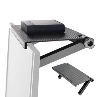 Generico TV-, Halterung f&uuml;r Monitor und Bildschirmaufbewahrung | schwimmende Halterung ohne Bohren f&uuml;r Router, Soundbar, Spielekonsole, Kamera, Telefon, Lautsp