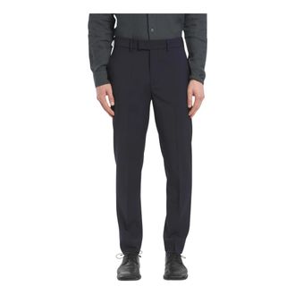 Barena Woll Regular Hose mit Seitentaschen und Pattentaschen hinten - - Trousers - Herren - Blau - S