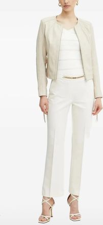 Guess Co Cropped-Jacke aus Leder - Nude