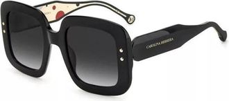 Carolina Herrera Femme, Accessoires, Noir, Taille: ONE Size Lunettes de soleil en ac&eacute;tate avec protection UV