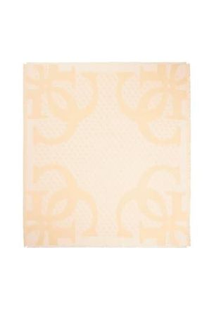 Guess &eacute;charpe Jacquard Kefiah Scarf 135X135 Stone beige