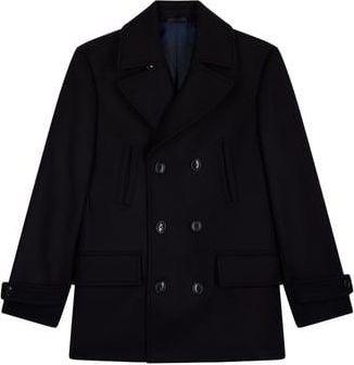 Eden Park Manteau col tailleur en laine m&eacute;lang&eacute;e