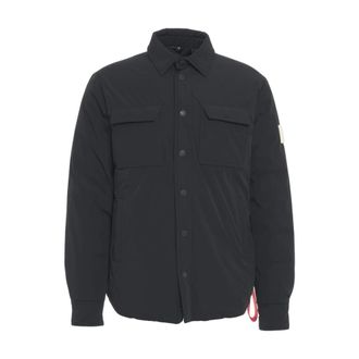 Afterlabel Gepolstertes Overshirt Nero Aw25 - - Jackets - Herren - Schwarzk - S