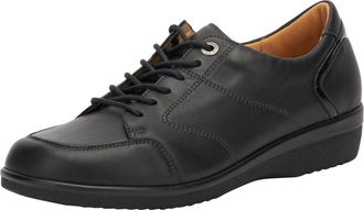 Ganter Damen Inge Sneaker, schwarz, 37.5 EU Weit