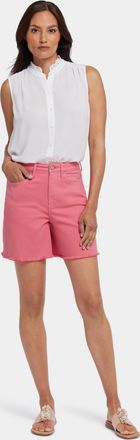 NYDJ Berkyn Lockere Denim-Shorts mit Super Hochbund