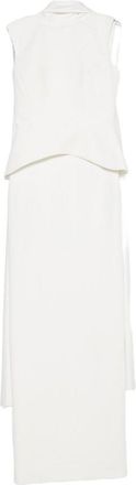 Solace London Maxi Robe - Beige Clair