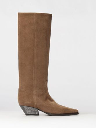 Brunello Cucinelli Bottes Femme couleur Marron
