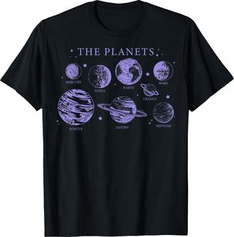 Trendy Apparel The Planets Mercury Venus Earth Mars Jupiter T-Shirt