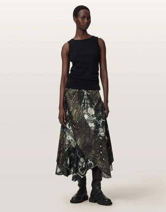 AllSaints Arleen - Jupe - Vert p&acirc;le Taravao