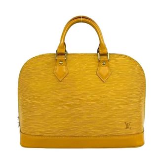 Louis Vuitton Pre-owned Sac Alma en cuir Epi - Femme - Pre-owned - Jaune - Taille: ONE Size