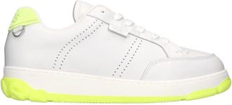GCDS Gcds, Homme, Chaussures, Blanc, Taille: 43 EU Retro Nami Leather Baskets